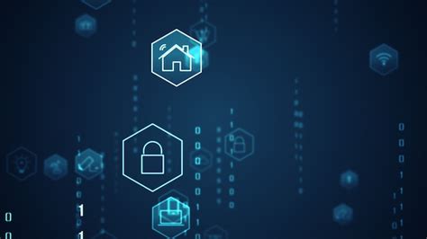 사물 인터넷 Iot 및 네트워킹 개념 프리미엄 사진
