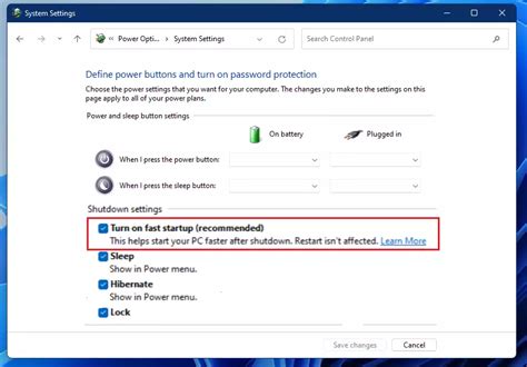 Enabling Or Disabling Fast Startup In Windows 11 Geek Rewind