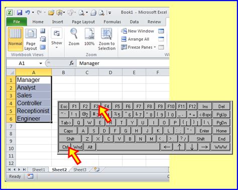 Toms Tutorials For Excel Using A Data Validation List From A Named