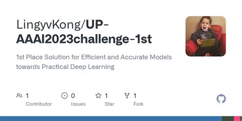 Github Lingyvkongup Aaai2023challenge 1st 1st Place Solution For
