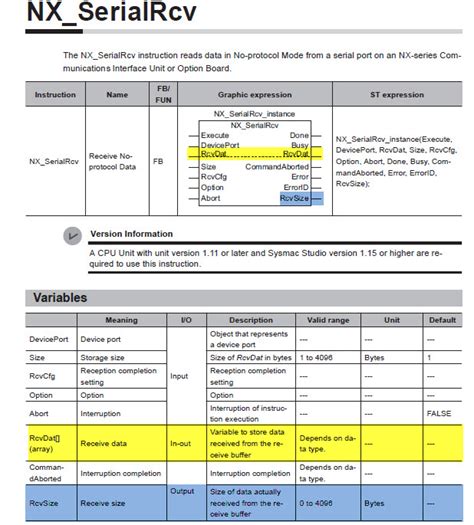 NX P W NX CIF Option Module NJ Series Sysmac Studio MrPLC Com