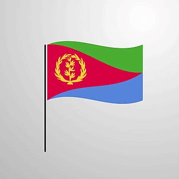 Eritrea Waving Flag PNG Transparent Images Free Download Vector Files Pngtree