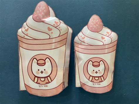 파자마파티 스퀴시북 종이인형 무료도안 미니어처 고양이 딸기 미니 카페 무료도안 네이버 블로그