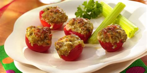 Cherry Tomato Pesto Parmesan Bites Sargento