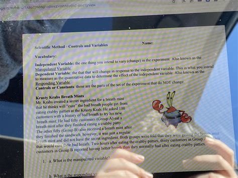 Spongebob Scientific Method Worksheet Pro Worksheet