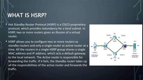 Hot Standby Router Protocol Hsrp Using Pptx