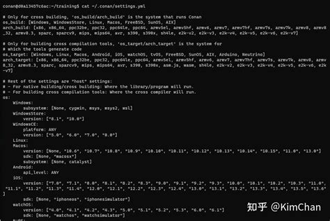 C C 包管理Conan教程 构建配置 Settings篇 知乎