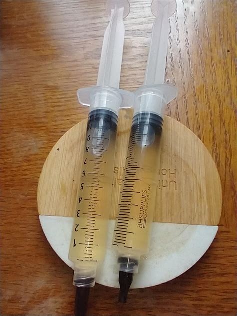 My Current Experiment Mycomaater Style Lc Syringes R Experimyco