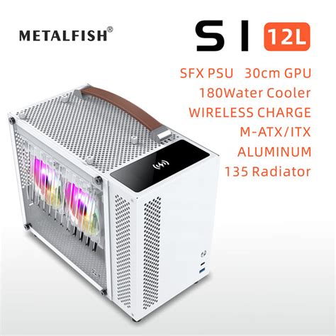 【big Savings】 Metalfish S1 Aluminum Computer Case With Wireless Charge
