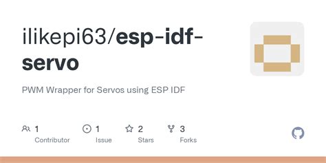GitHub Ilikepi Esp Idf Servo PWM Wrapper For Servos Using ESP IDF