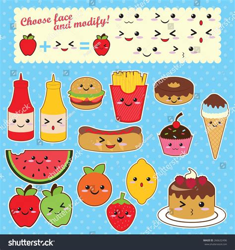 Cute Food Characters