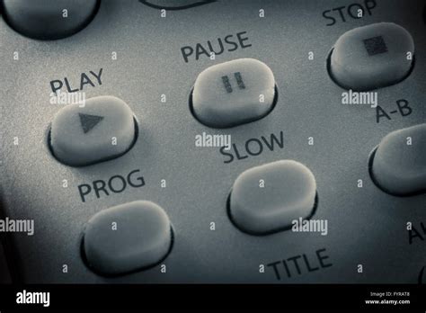 Pause Button Remote Control Stock Photos Pause Button Remote Control Stock Images Alamy