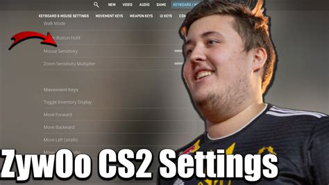 Zywoo Cs2 Settings Crosshair Keybinds And More Top Twitch Streamers