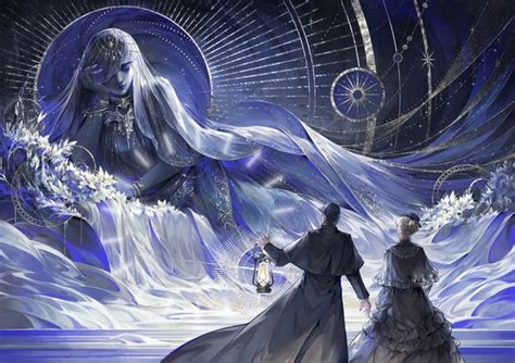 Lord Of The Mysteries Winter Temple Fantasy Art Lord Of The