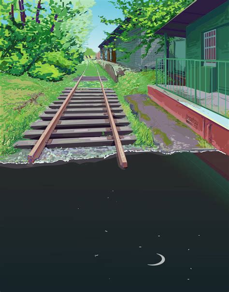 Download Free 8 Bit Japan Broken Rail Wallpaper