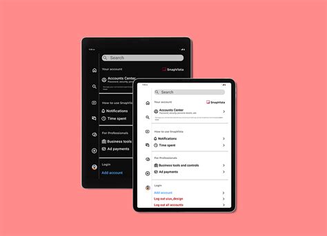 Settings Page Ui Design Behance