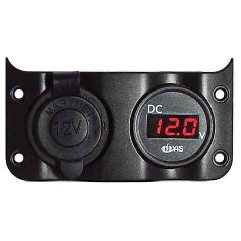 Osculati Voltmeter 3 30 V Socket Osc 14 104 08 Comptoir Nautique