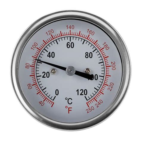 0 120不锈钢模拟温度计测量烤箱烤烧烤烤炉耐温工业用温度计 虎窝淘