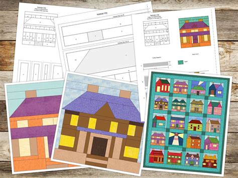 Digital PDF Quilt Block Patternquilt Block Pattern Etsy