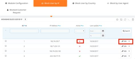 prestashop block user bot według ip country user agent user