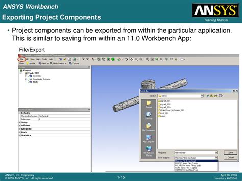 PPT Chapter ANSYS Workbench PowerPoint Presentation Free Download ID