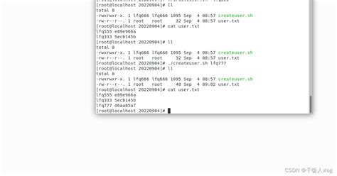 批量创建账号密码的linux的shell脚本 linux新增用户并设置密码脚本 csdn博客