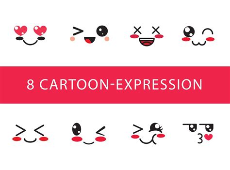 Cartoon Face Expression Vector 11186610 Vector Art At Vecteezy