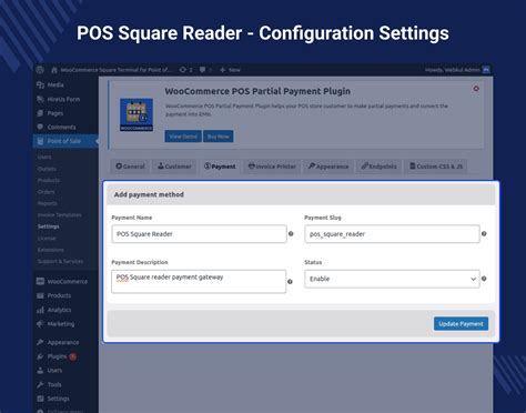 Woocommerce Pos Square Payment Terminal Plugin By Webkul Codecanyon