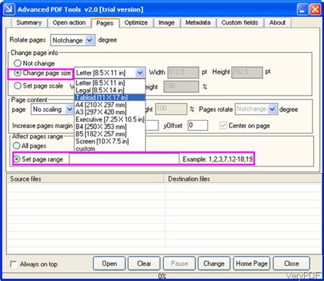 How To Change PDF Document With Different Page Size VeryPDF Knowledge Base