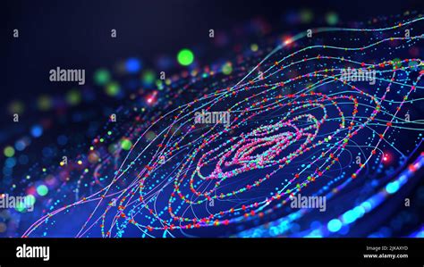 Big Data Business And Digital Technologies Data Flow In A Secure