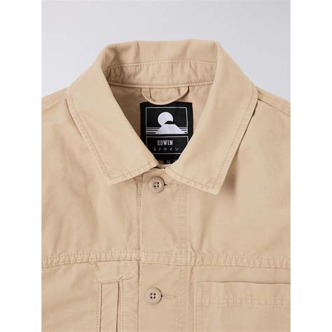 Edwin Avery Jacket [white Pepper]