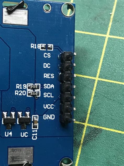 This Oled Display Is Currently In Spi Mode I2c Convertible Where Do