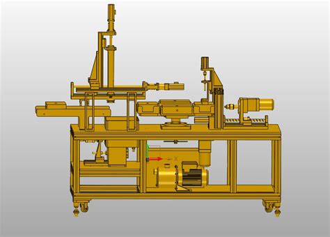 金属外壳侧面自动钻孔设备 Step 模型图纸下载 懒石网