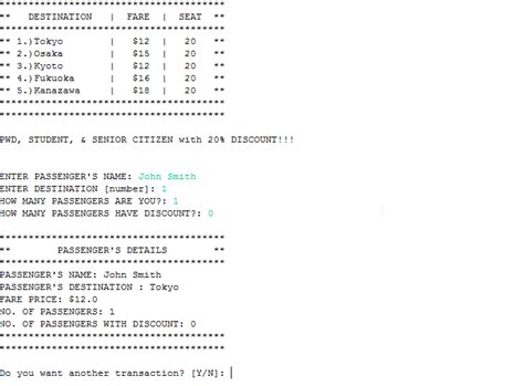 Simple Bus Ticketing System In Java Free Source Code Sourcecodester