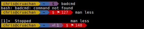 github chris marsh pureline a pure bash powerline ps1 command prompt