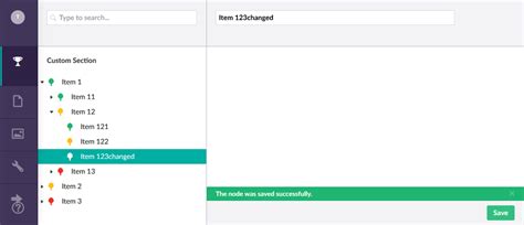 umbraco custom section example custom section for umbraco