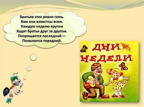 Дни недели 1 класс Окружающий мир Online Presentation