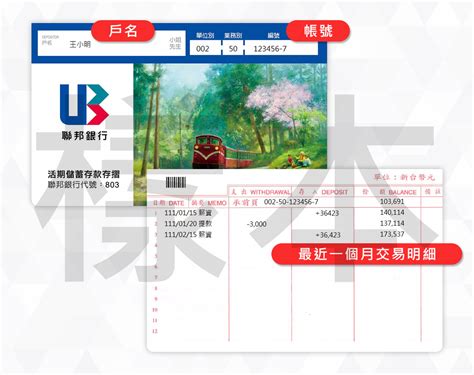 聯邦銀行 信用卡線上申辦財力證明說明
