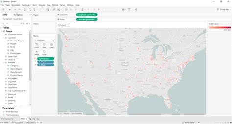 How To Create A Dot Map In Tableau Visualitics