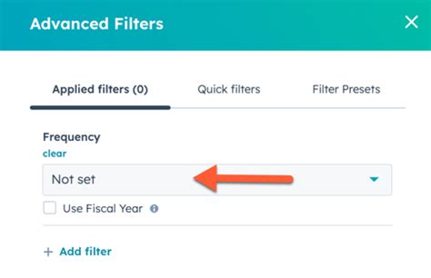 Use Dashboard Filters
