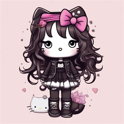 Goth Hello Kitty