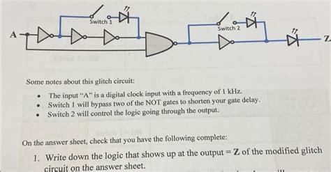 Solved Write Down The Logic That Shows Up The Output Z Of Chegg