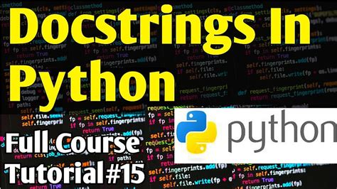 Docstrings In Python Python Tutorials For Absolute Beginners In Urdu
