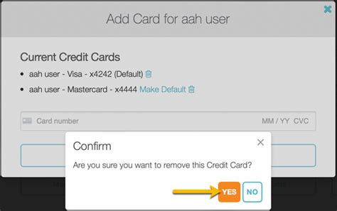 How Do I Remove A Credit Card From A Clients Account Exercise Com
