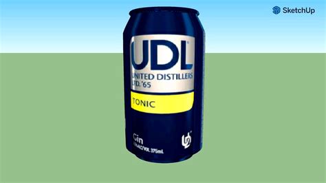 Udl Can 3d Model