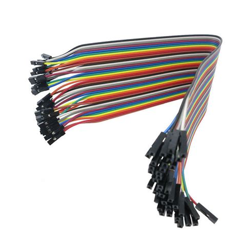 30cm 1p 1p Famale To Female Dupon T Line Jumper Wire Dupont Cable For Arduino Diy Kit China