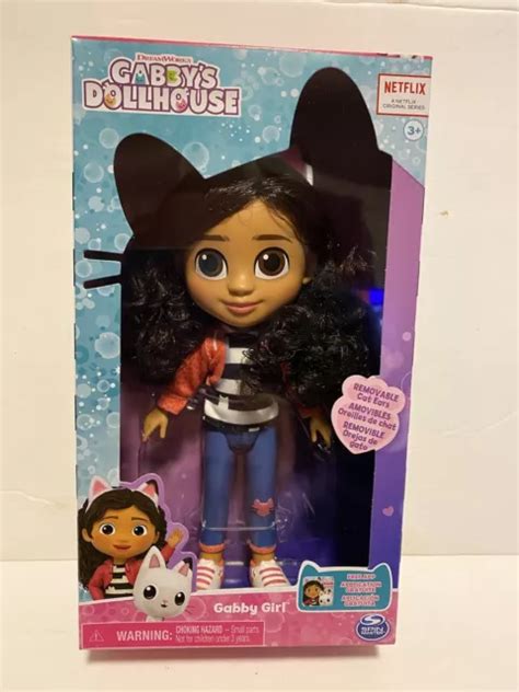 Gabbys Dollhouse 8and Gabby Girl Doll Netflix Dreamworks New 3258