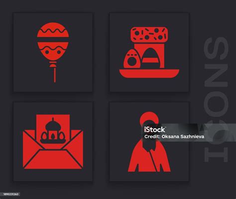 예수 그리스도 리본이 달린 풍선 부활절 케이크와 달걀 행복한 부활절 아이콘이 있는 인사말 카드를 설정합니다 벡터 검은색에 대한 스톡 벡터 아트 및 기타 이미지 Istock