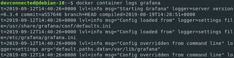 Docker Logs Complete Guide Devconnected