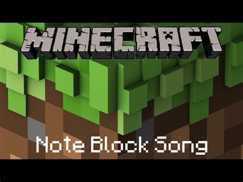 Minecraft Note Block Song C418 Calm 3 Sweden In Game Minecraft Song Minecraft Project
